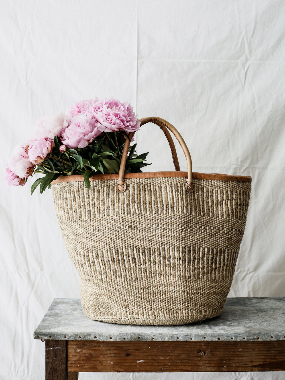 The Cook's Atelier Handwoven Market Basket