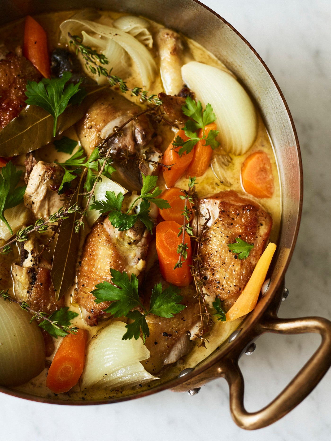 Copper Braising Pan - 28 cm "Rondeau"